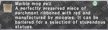 Mog Pell (Marble) - FFXI Wiki