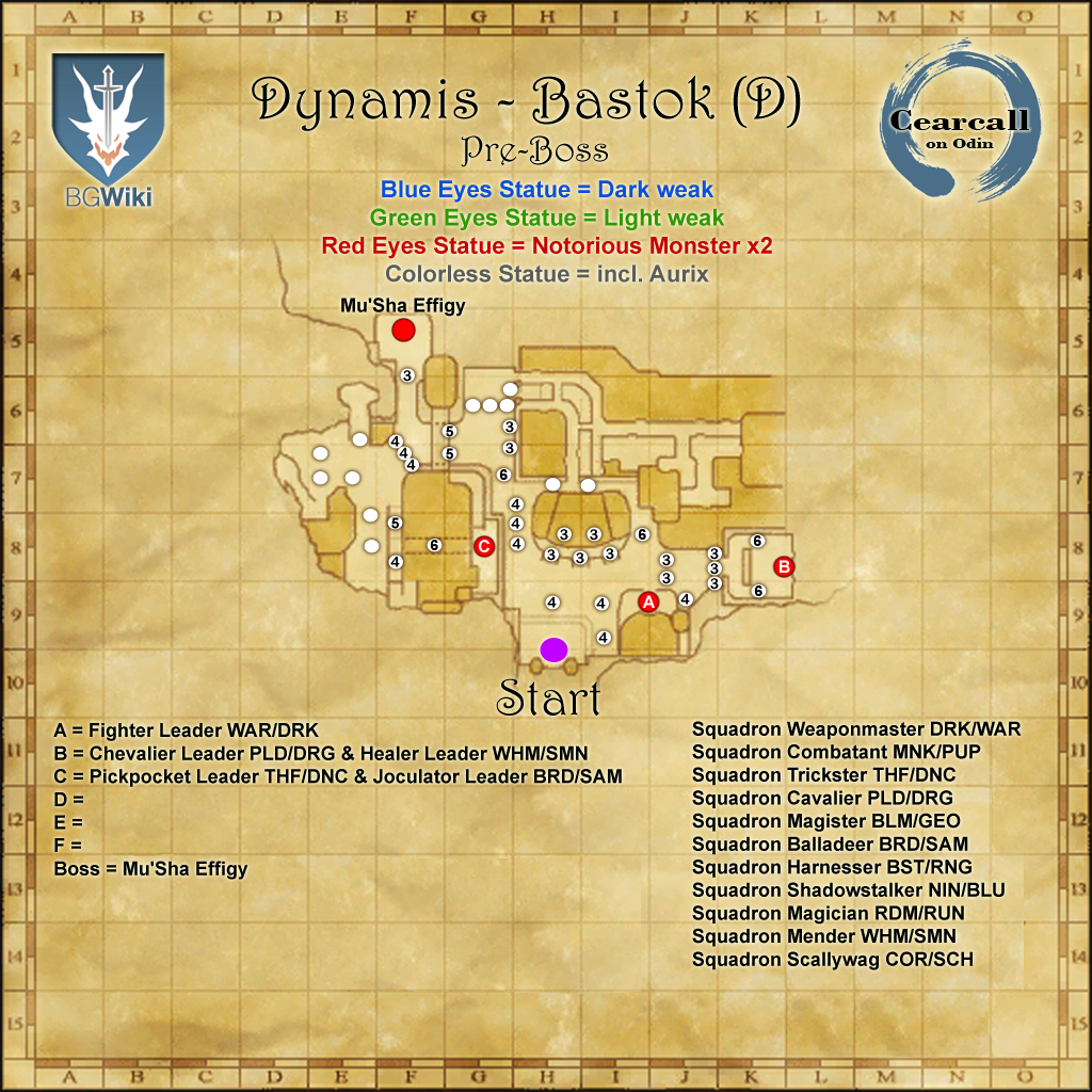 Dynamis - Bastok (D) - FFXI Wiki