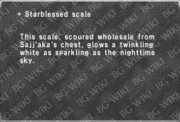 Starblessed scale - FFXI Wiki