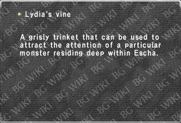 Lydia's vine - FFXI Wiki