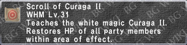 Curaga II - FFXI Wiki