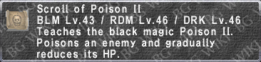 Poison II - FFXI Wiki