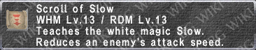 Slow - FFXI Wiki
