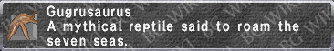 Gugrusaurus - FFXI Wiki