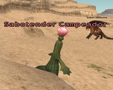 Sabotender Campeador - FFXI Wiki