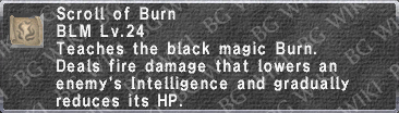 Burn - FFXI Wiki