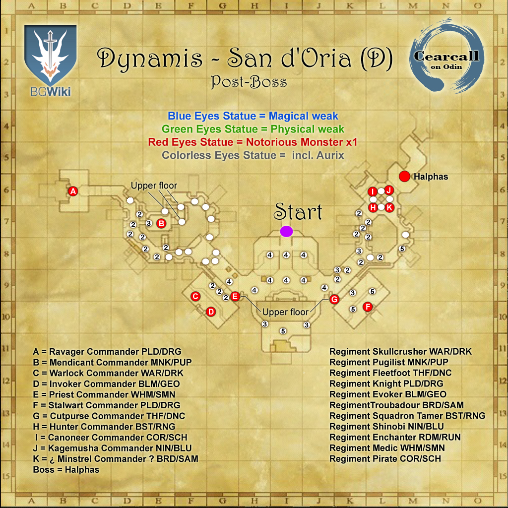Dynamis - San d'Oria (D) - FFXI Wiki