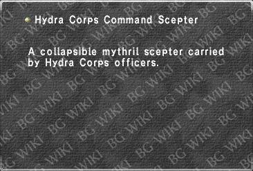 Hydra Corps Command Scepter - FFXI Wiki