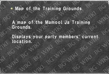 Map of the Training Grounds - FFXI Wiki