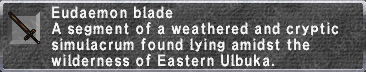 Eudaemon Item - FFXI Wiki