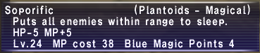 Soporific - FFXI Wiki