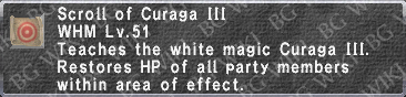 Curaga III - FFXI Wiki